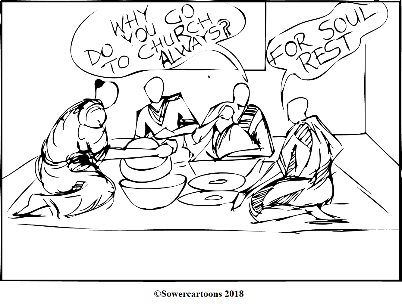 THE EASY YOKE (2) – Sower Cartoons